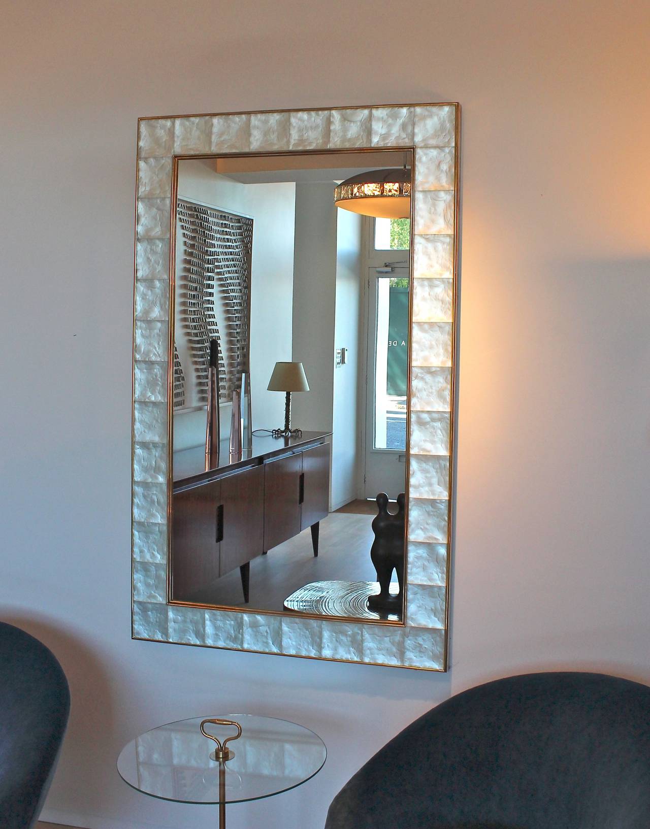 Pair of Mirrors by Ghiro For Sale at 1stDibs