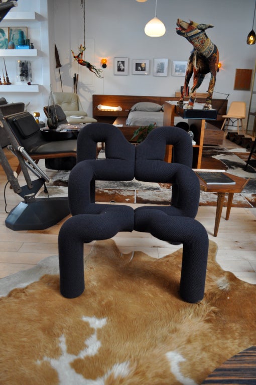 Pair of Ekstrem chair by Terje Ekstrom at 1stDibs