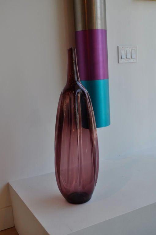 Hand Blown Large Scale Glass Vessel by Zeller Glass Company at 1stDibs