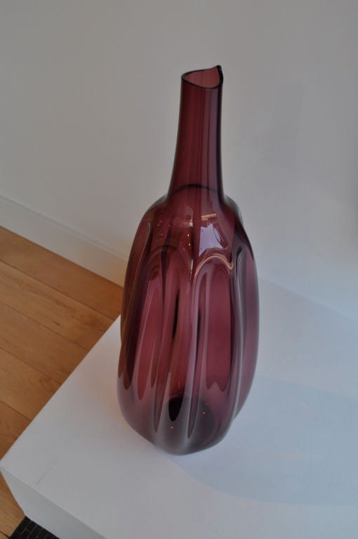 Hand Blown Large Scale Glass Vessel by Zeller Glass Company at 1stDibs