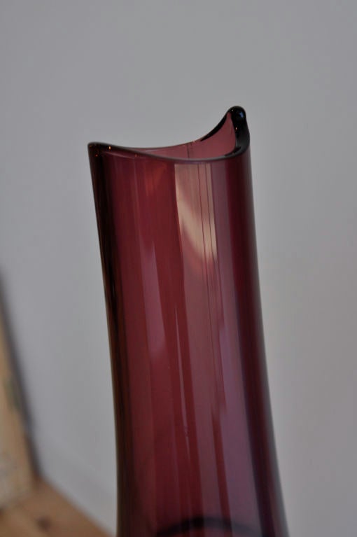 Hand Blown Large Scale Glass Vessel by Zeller Glass Company at 1stDibs
