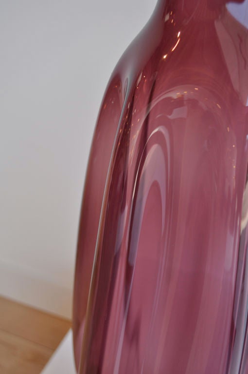 Hand Blown Large Scale Glass Vessel by Zeller Glass Company at 1stDibs