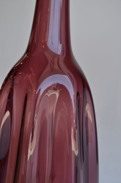Hand Blown Large Scale Glass Vessel by Zeller Glass Company at 1stDibs