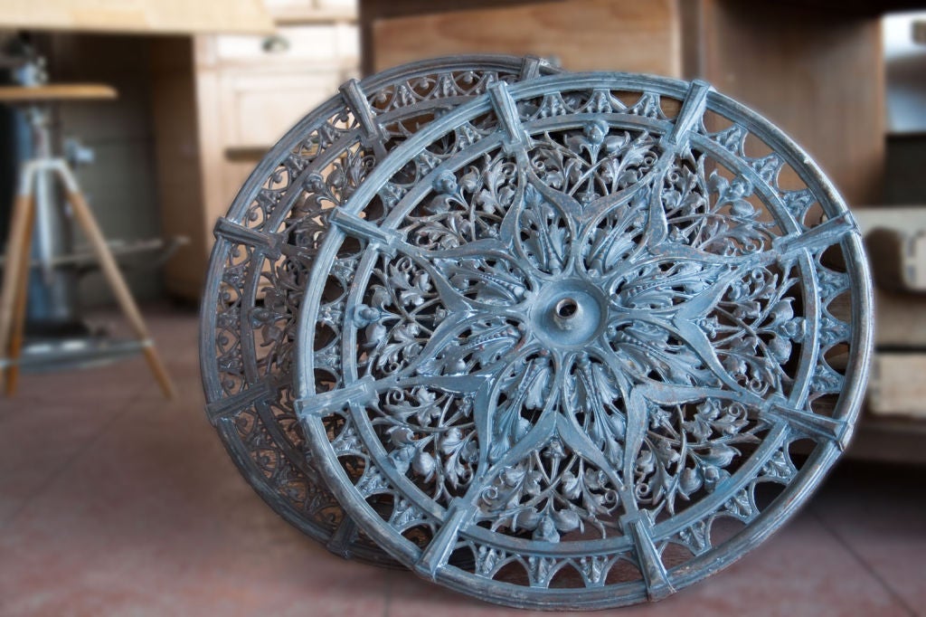 Rare Pair of Victorian Cast Iron Ceiling Roses at 1stDibs | victorian ...