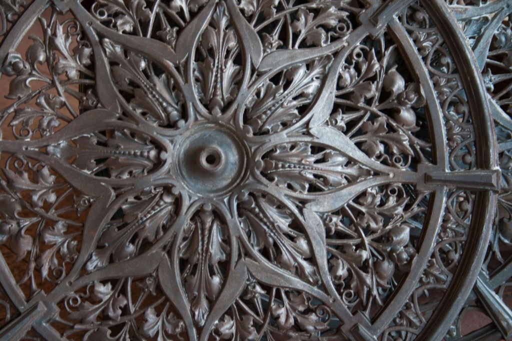 Rare Pair of Victorian Cast Iron Ceiling Roses at 1stDibs | victorian ...