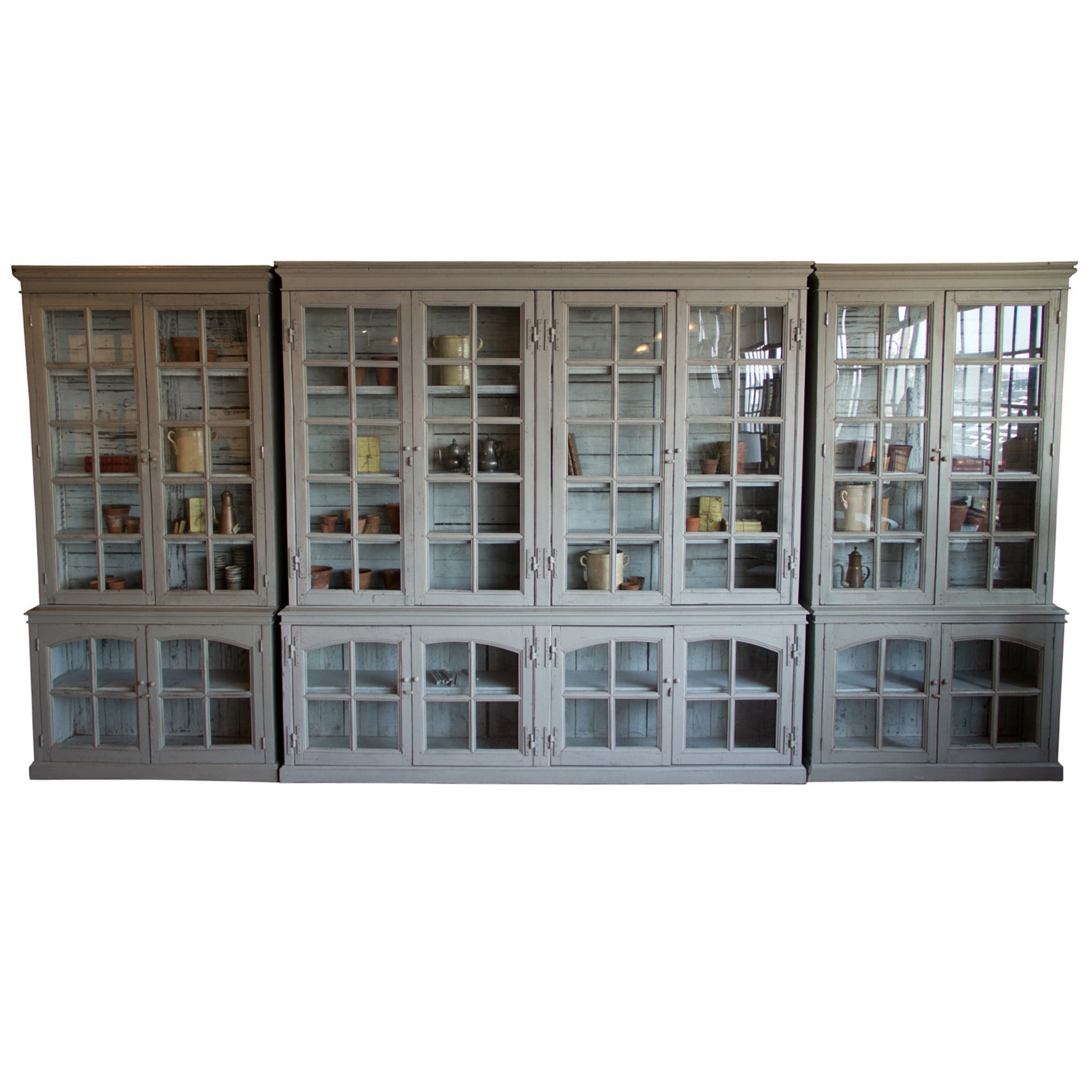 Set of Three French Bookcases at 1stDibs