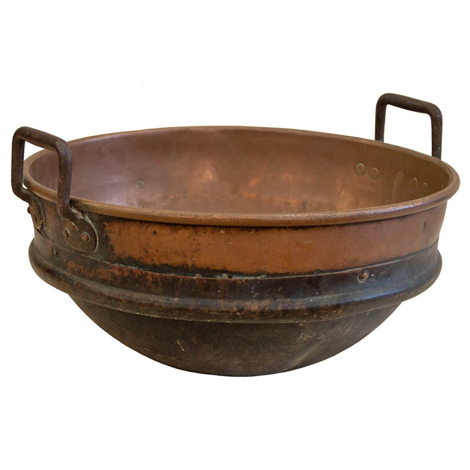 Antique Copper Boiling Pot at 1stDibs