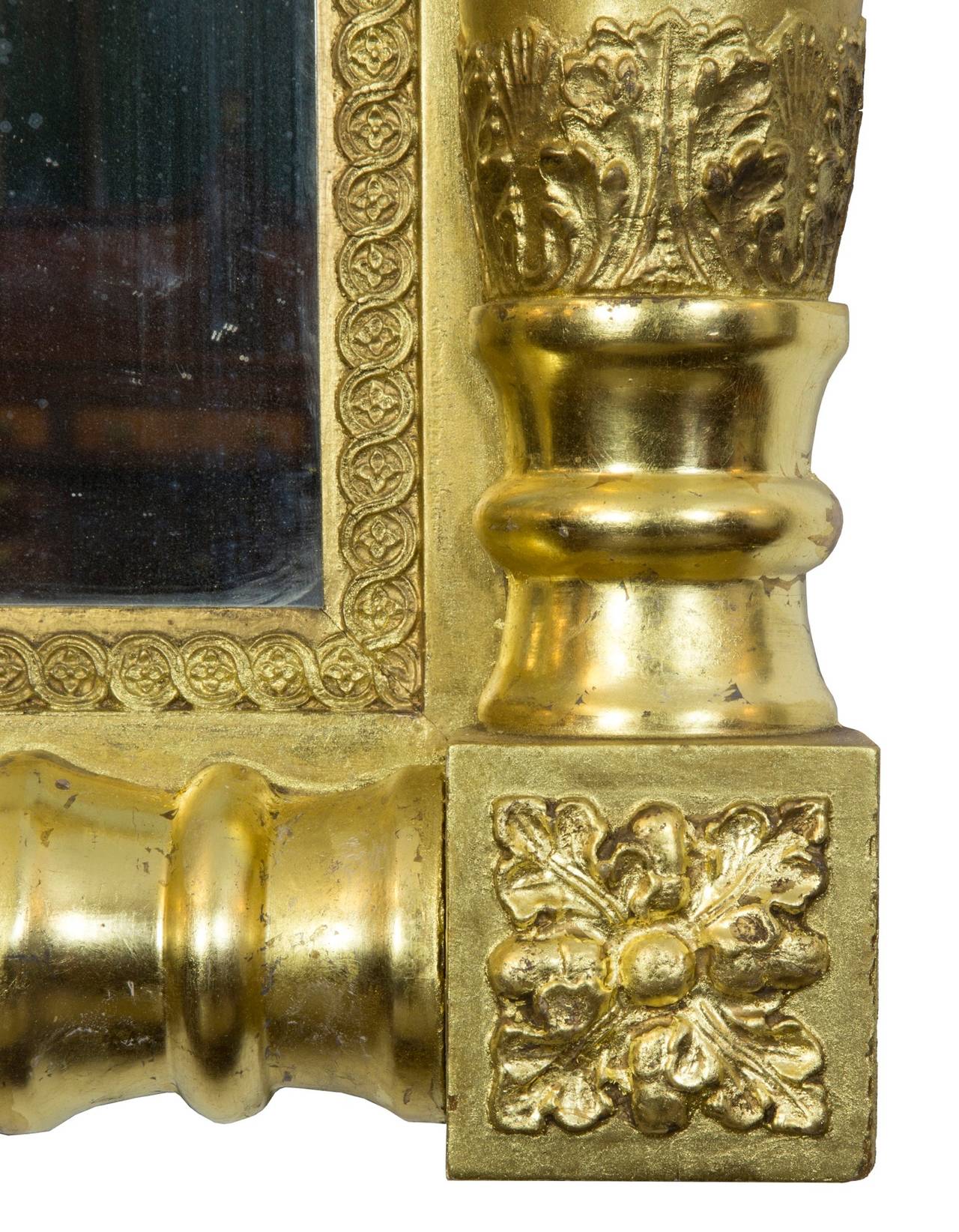Gilt Classical Mirror with Original Glass, Backboards, American, circa ...