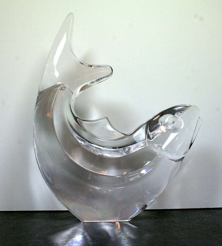 Baccarat Crystal Fish at 1stDibs