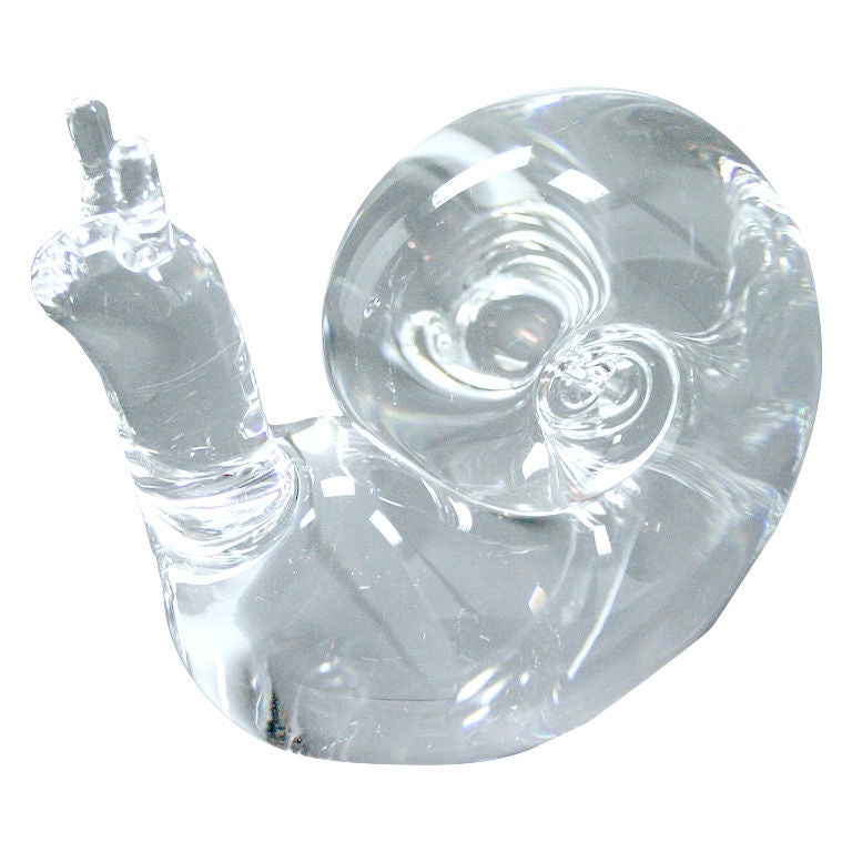Steuben Snail at 1stDibs