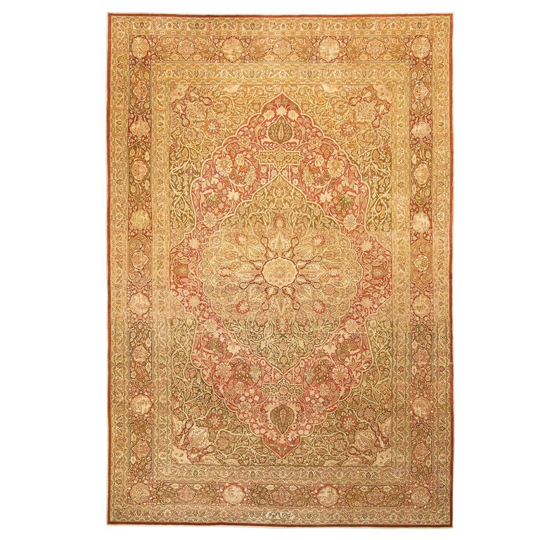 Antique Persian Tabriz at 1stDibs