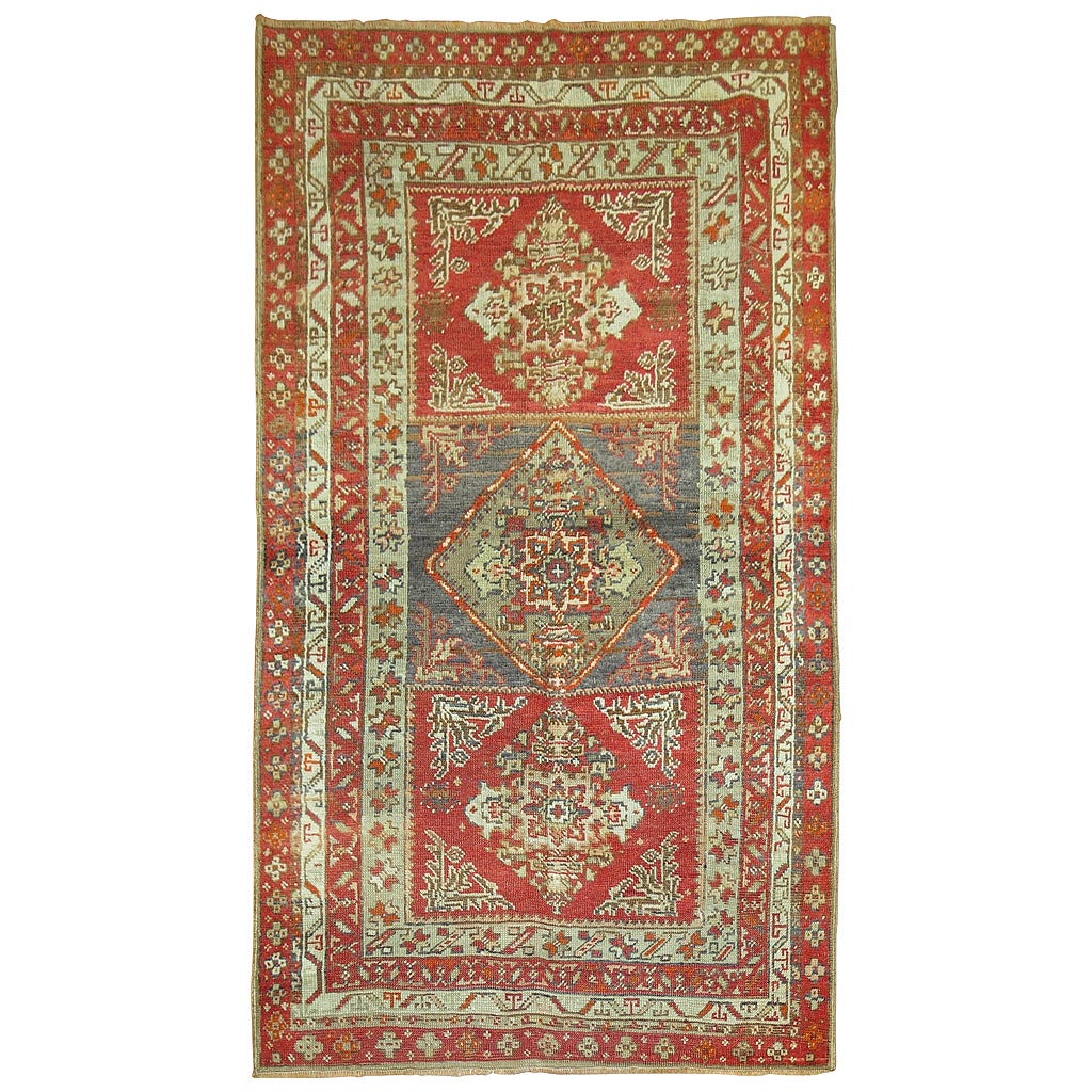 Vintage Turkish Sivas Rug with Edwardian Style For Sale at 1stDibs ...