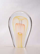 Art Glass Sculpture by Ed Nesteruk at 1stdibs