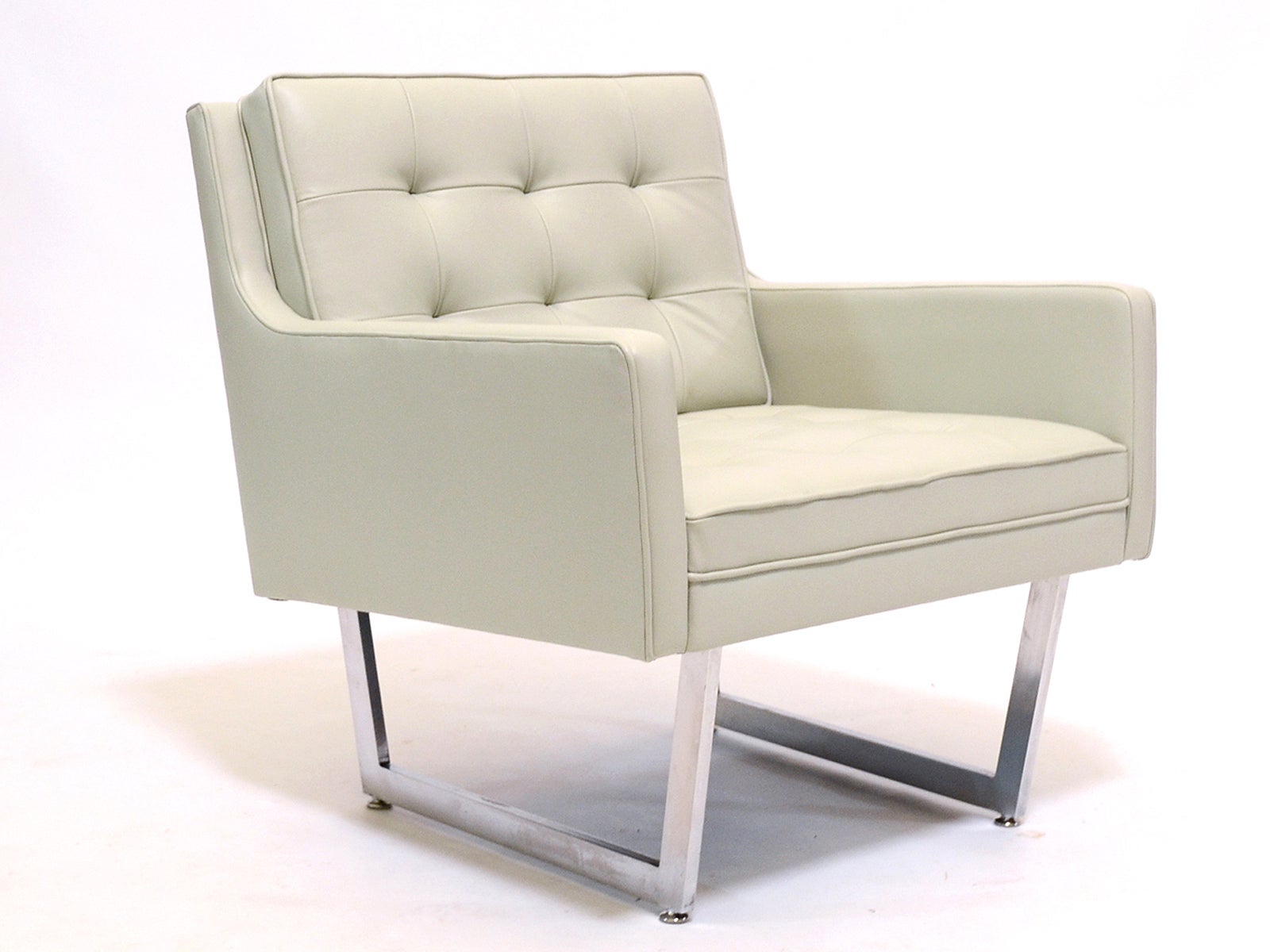 Leather Lounge Chair by Patrician at 1stDibs
