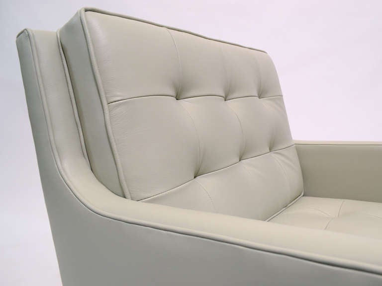 Leather Lounge Chair by Patrician at 1stDibs