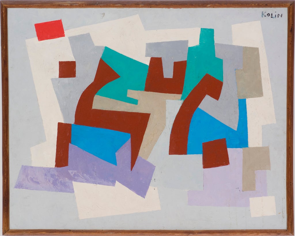 "Departure" oil painting by Sacha Kolin For Sale at 1stDibs