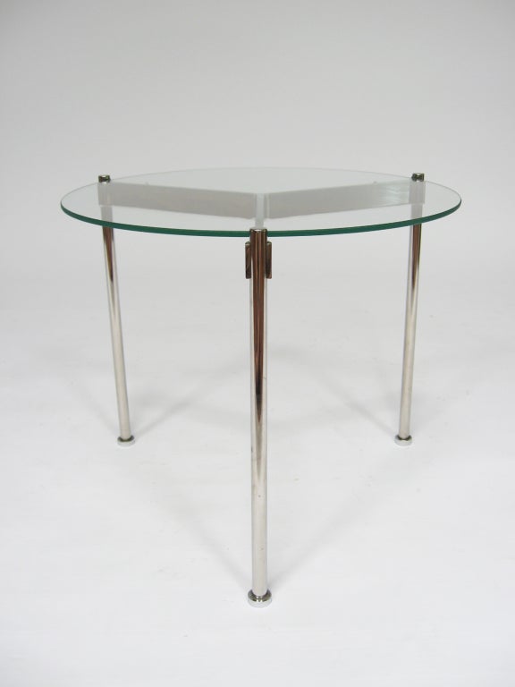 Ward Bennett tri-leg claw side table at 1stDibs