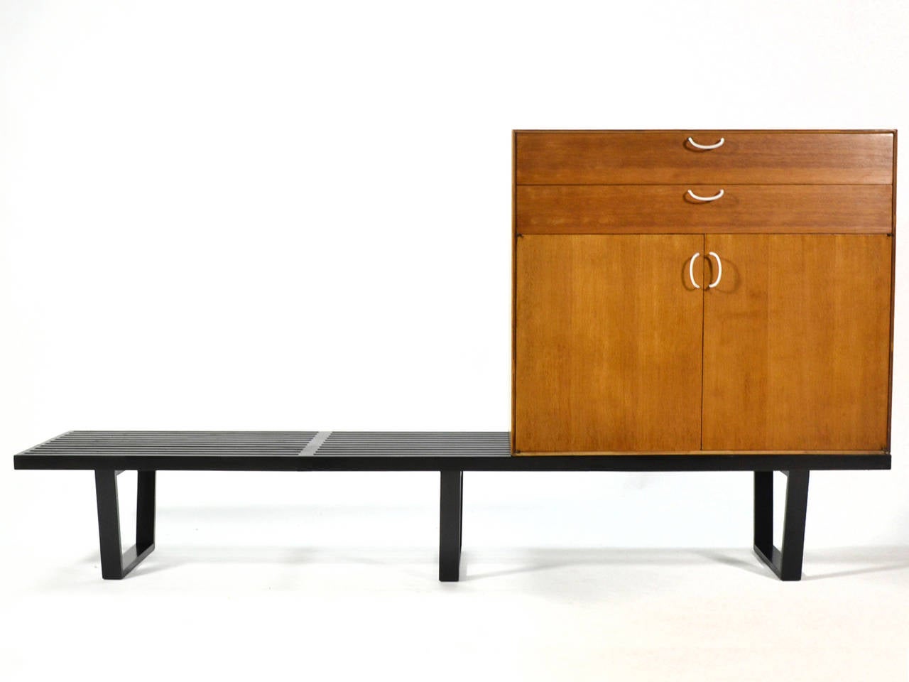 George Nelson Rare Early Cabinet by Herman Miller at 1stdibs