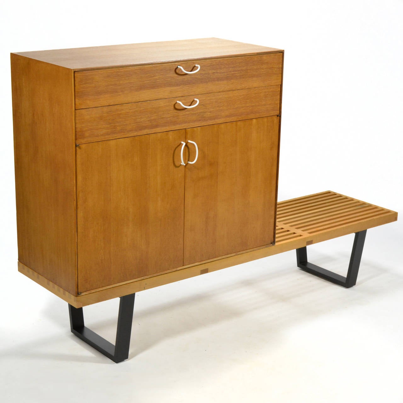 George Nelson Rare Early Cabinet by Herman Miller at 1stdibs