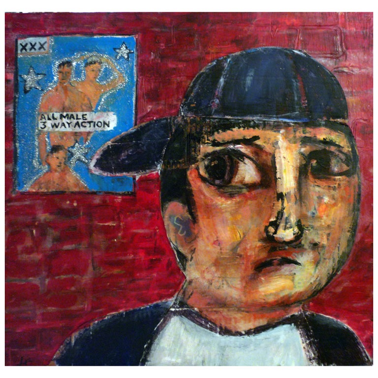 Jim Bloom (b.1968- ) | All Male 3-Way Action at 1stDibs