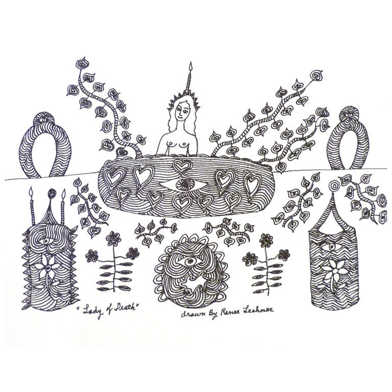 Renee Leshner (1929-2012) | Lady of Death at 1stDibs