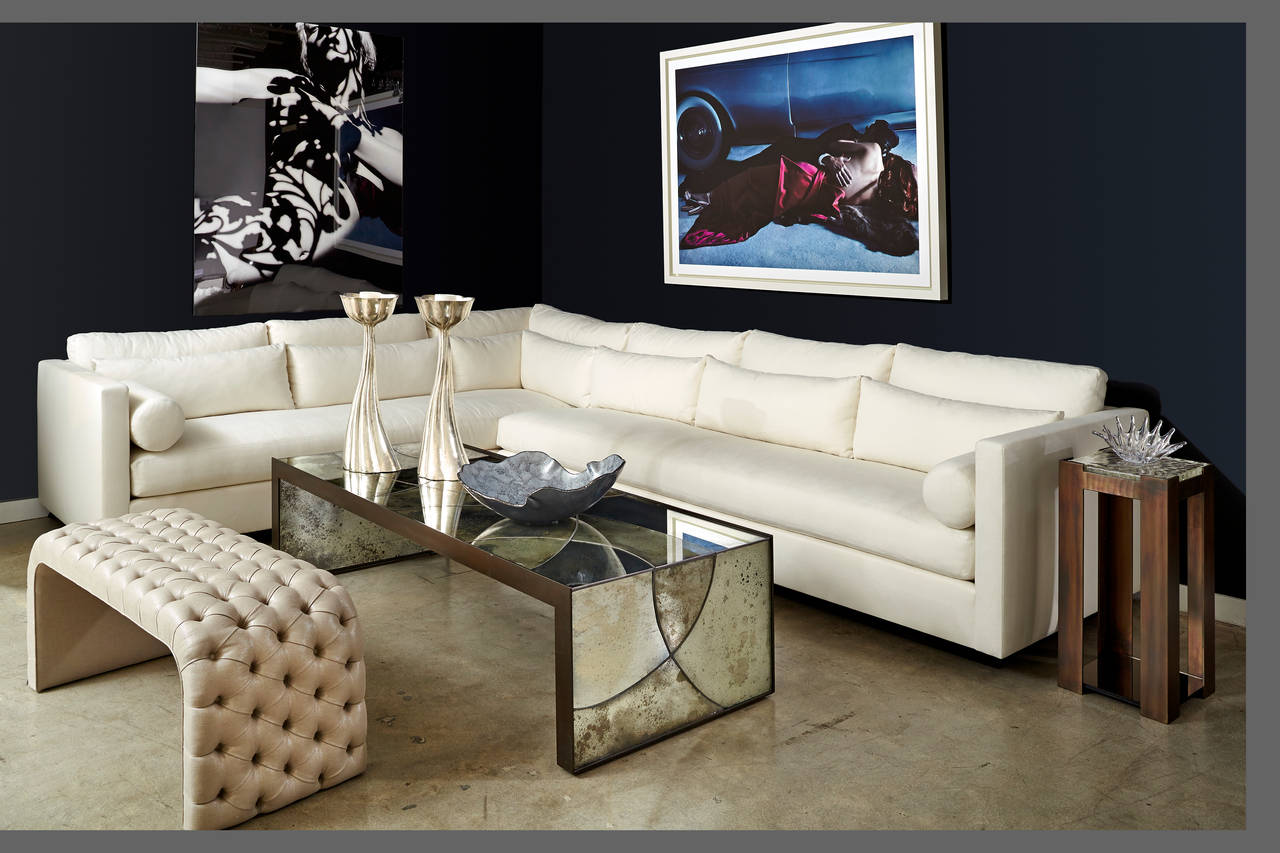 Meridian Tuxedo Sofa For Sale at 1stDibs