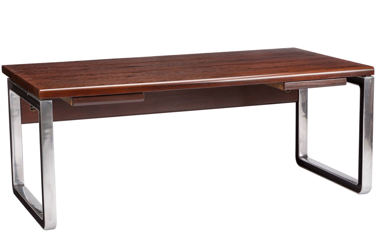 Osvaldo Borsani Wenge Desk for Tecno For Sale at 1stDibs