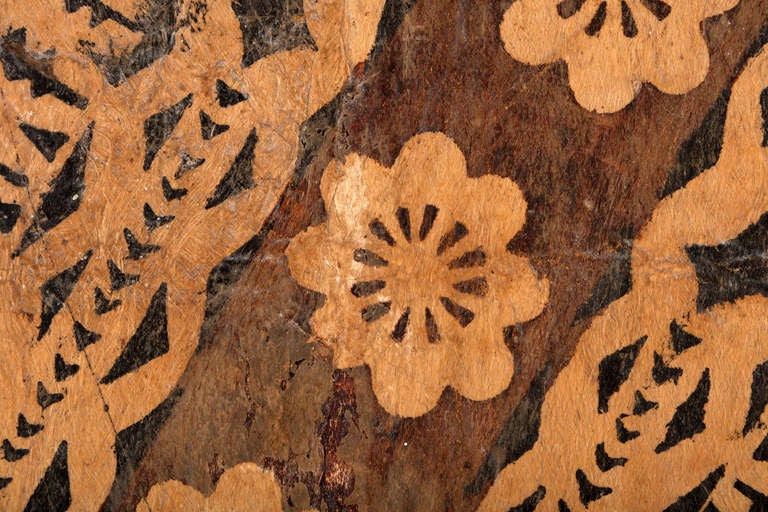 Karl Springer Batik Coffee Table at 1stDibs