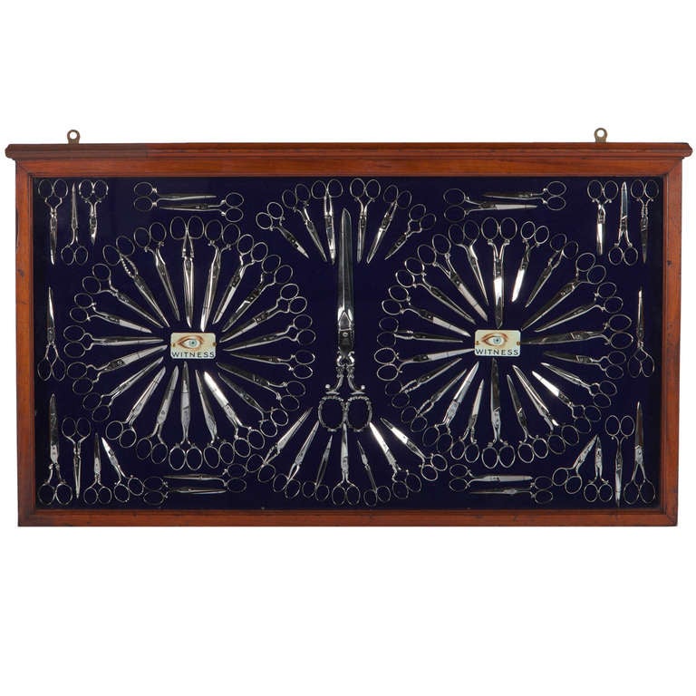 Victorian Scissor Display at 1stDibs