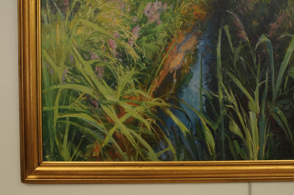 Scandinavian Danish Landscape Painting by Peder Knudsen at 1stdibs