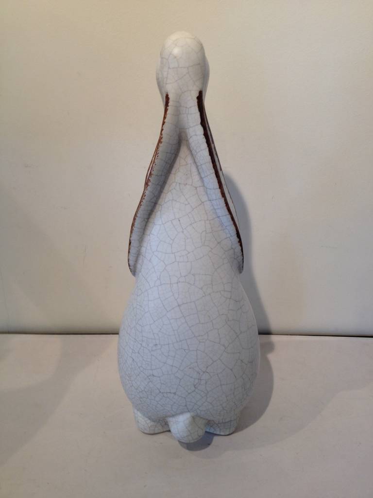 Art Deco Rabbit Ceramic Floor Figure at 1stDibs