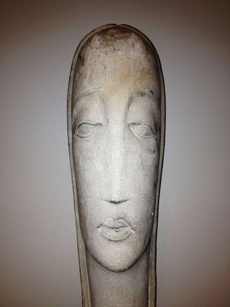 Rima Stone Rare And Important Womens Head Sculpture at 1stDibs