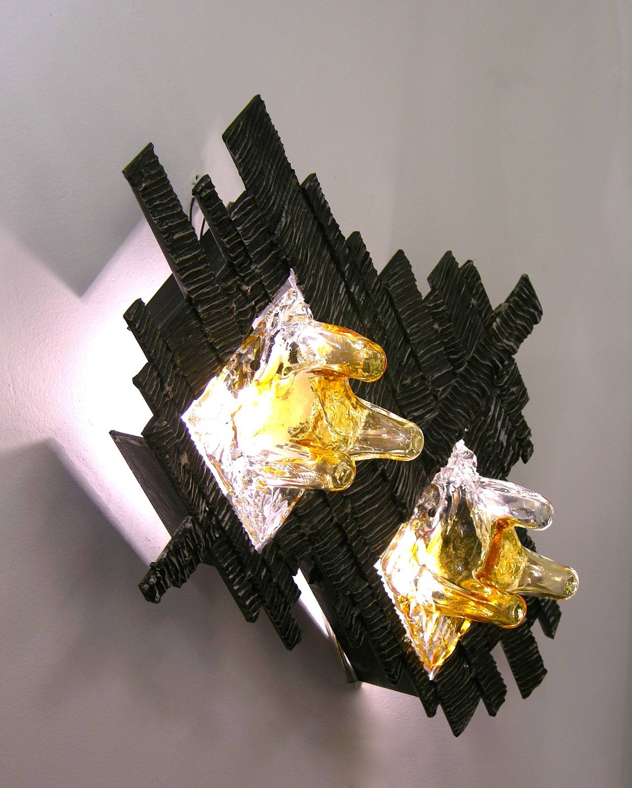 Poliarte Very Rare Italian Architectural Illuminated Sculpture / Wall ...