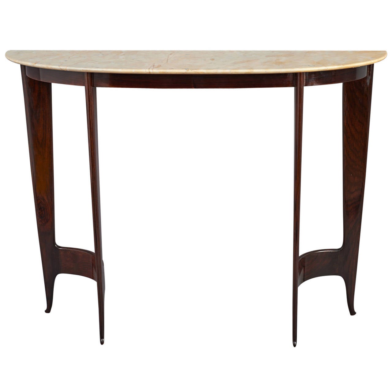 Elegant Mid-Century Italian Console at 1stDibs