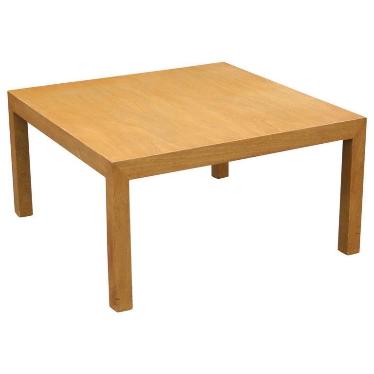 A Parsons-Style Cocktail Table by Edward Wormley at 1stDibs