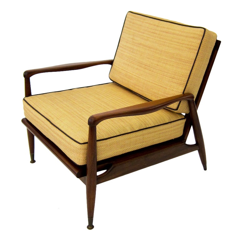 Mid-Century Lounge Chair at 1stDibs