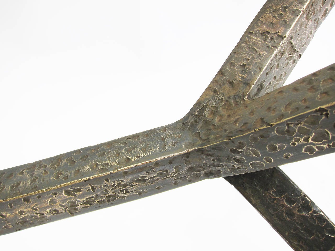 Bronze Coffee Table "Épsilon" Thierry Jeannot For Sale at 1stDibs