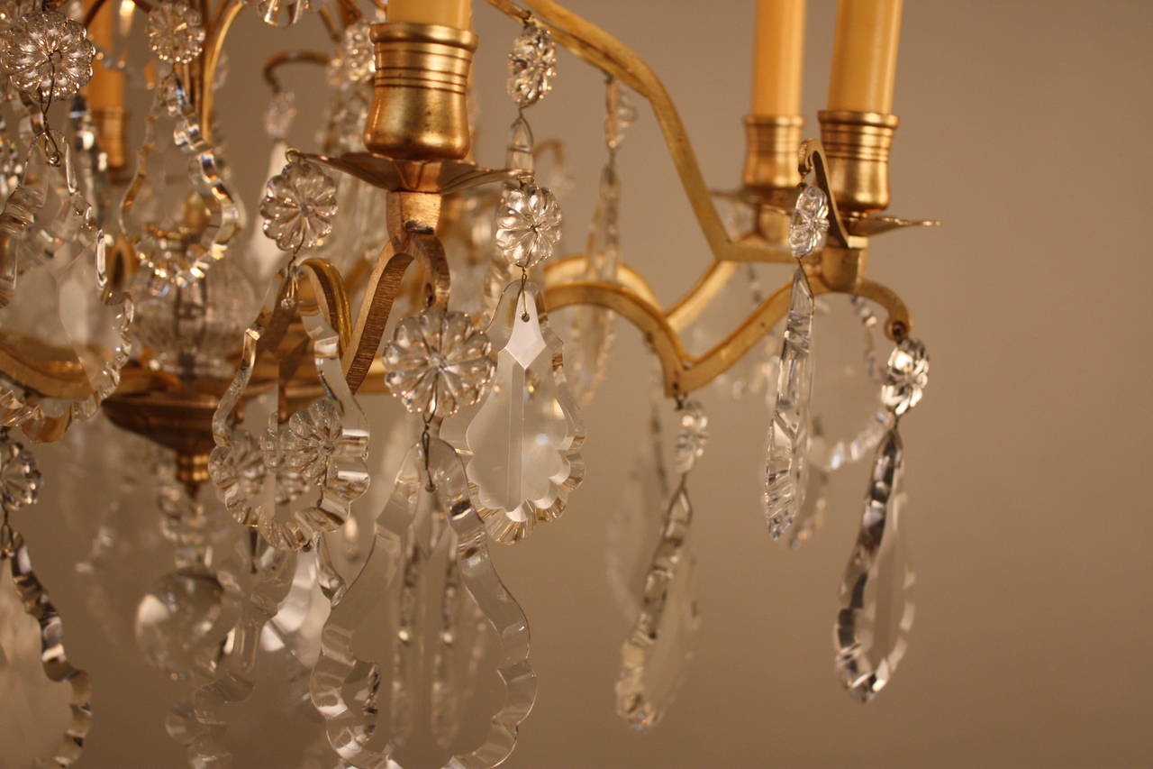 French Crystal Chandelier at 1stDibs