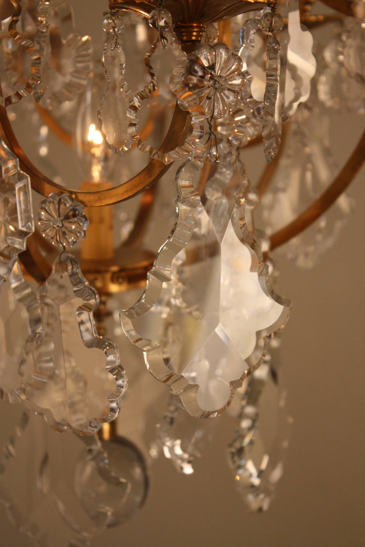 Magnificent French Crystal Chandelier at 1stDibs
