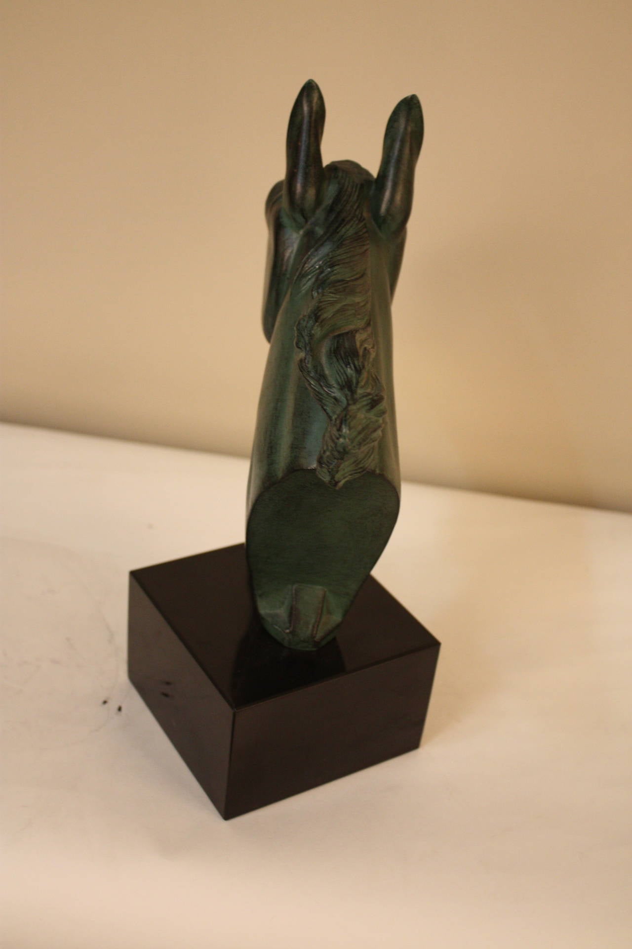 Horse Head Sculpture by Irénée Rochard at 1stDibs