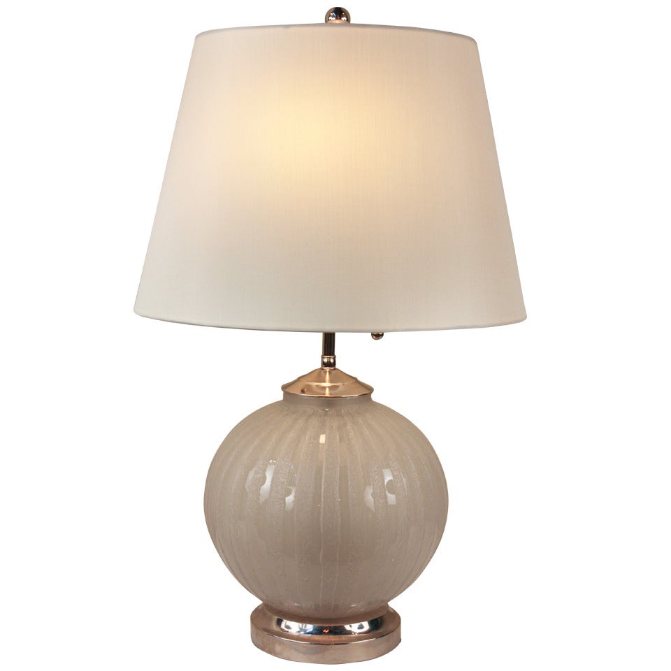 1930's Table Lamp by Daum Nancy at 1stDibs