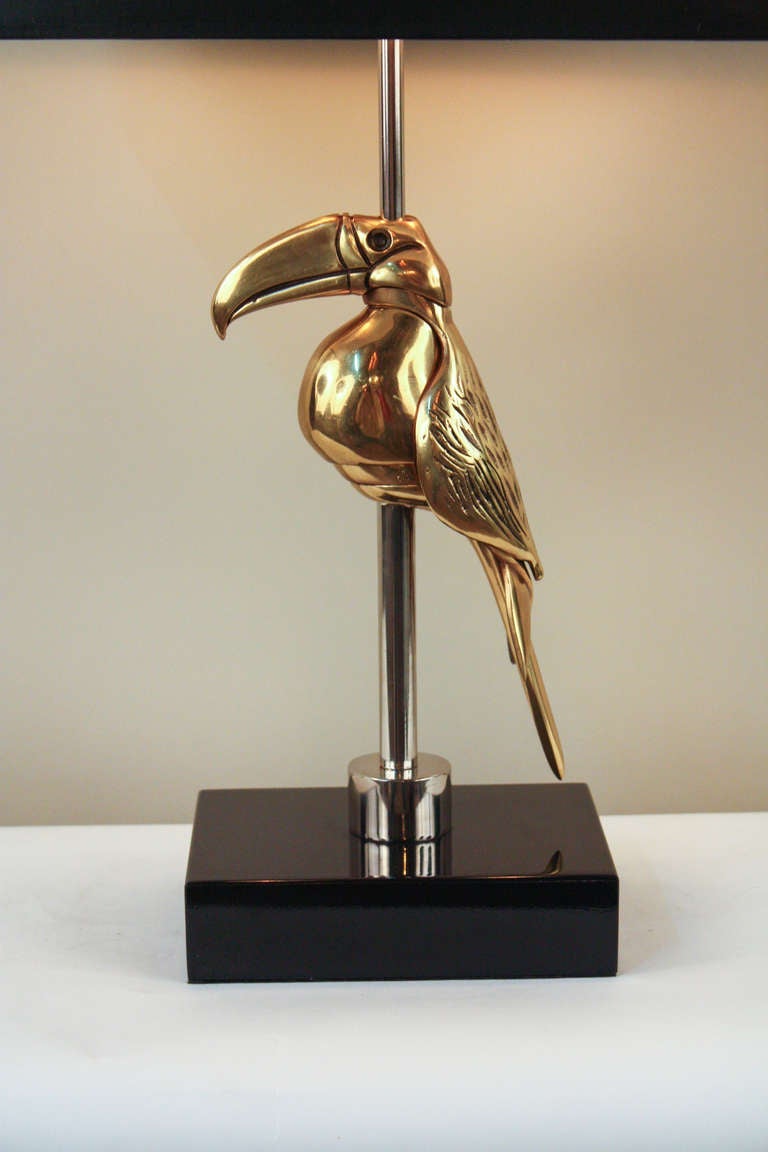 Art Deco Toucan Table Lamp at 1stDibs