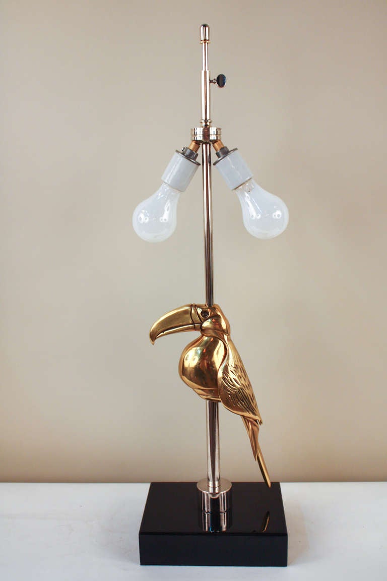 Art Deco Toucan Table Lamp at 1stDibs