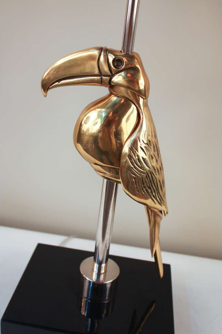 Art Deco Toucan Table Lamp at 1stDibs