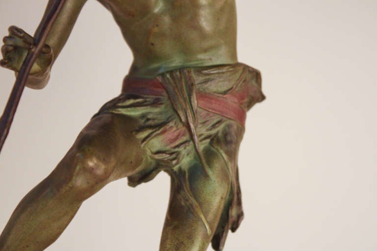 Pan Bronze Sculpture by Broudt at 1stDibs | pan bronze statue, bronze ...