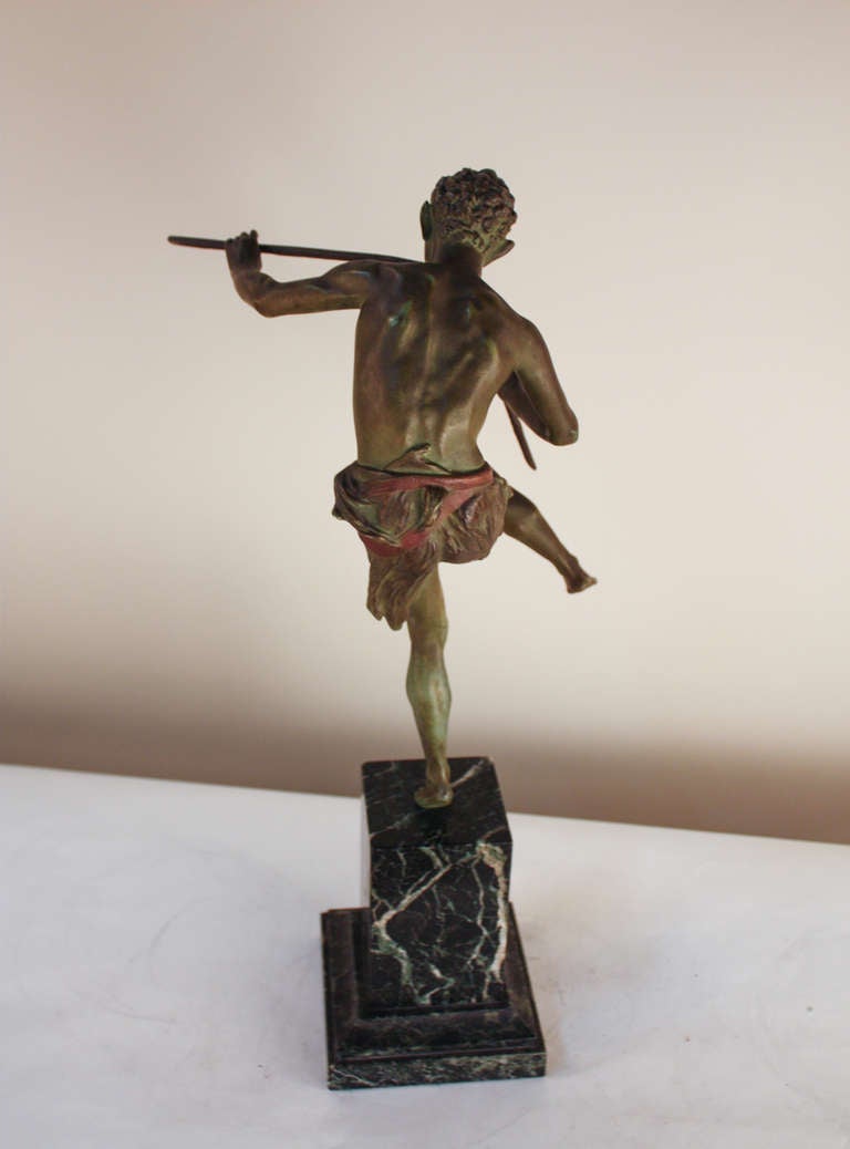 Pan Bronze Sculpture by Broudt at 1stDibs | pan bronze statue, bronze ...