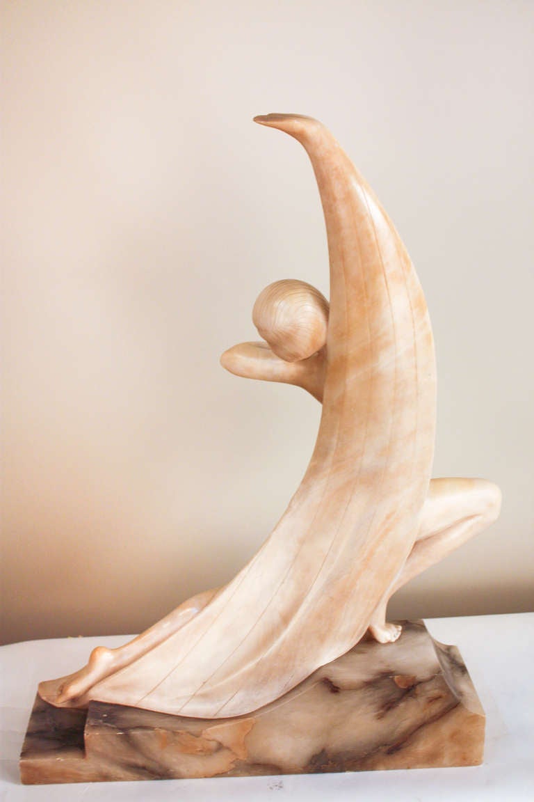 Elegant Art Deco Sculpture at 1stDibs