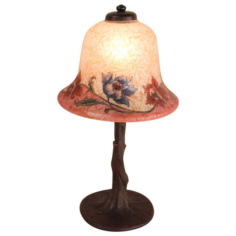 Art Nouveau Handel Table Lamp at 1stDibs