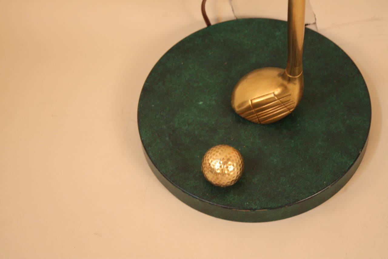 Golf Club Floor Lamp at 1stDibs | golf floor lamp, animated golf lamp ...
