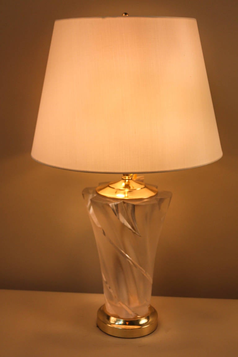 Lamp by Lalique at 1stDibs